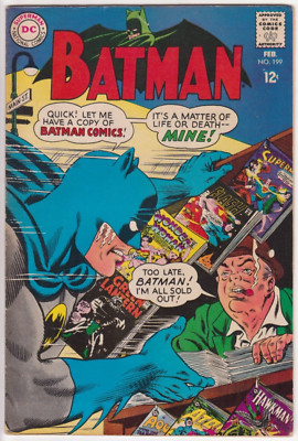Batman #199, DC Comics 1968 FN+ 6.5 Carmine Infantino Cover | eBay