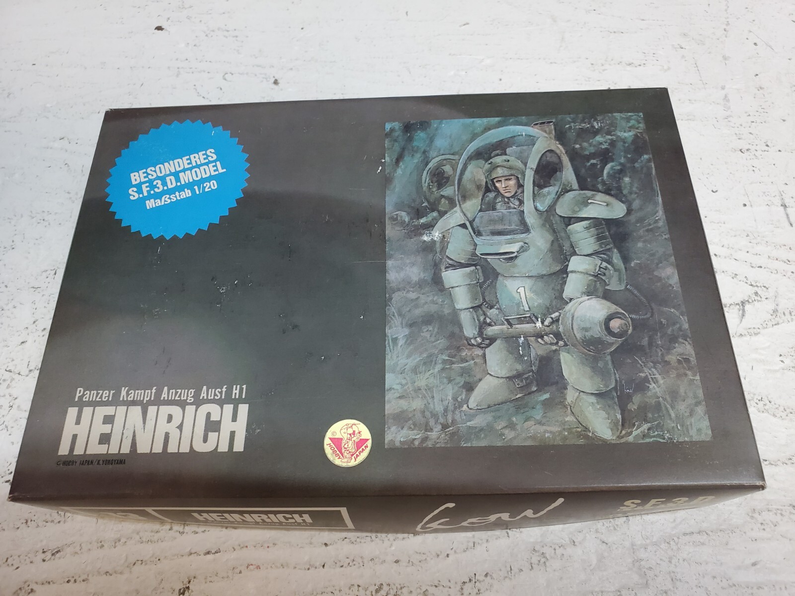 SF3D Ma.K Original Nitto 1/20 Series 13 PKA Heinrich Maschinen Krieger ...