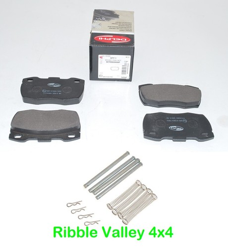 LAND ROVER DEFENDER FRONT BRAKE PADS AND FITTING KIT FOR VENTED DISCS ...
