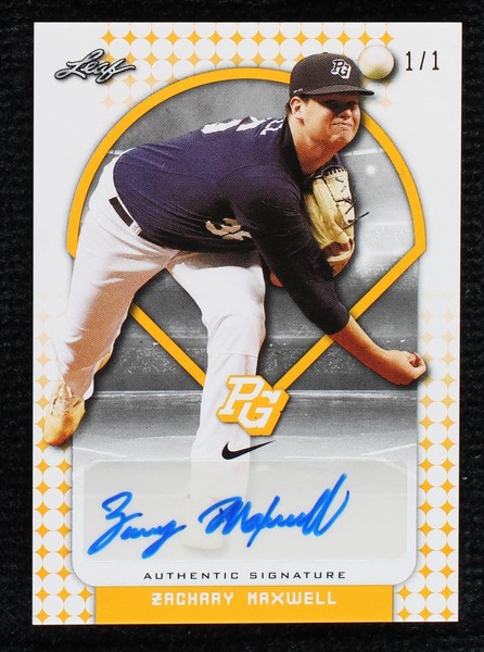 2018 Leaf Perfect Game National Showcase - Autographs Yellow Proof #BA ...