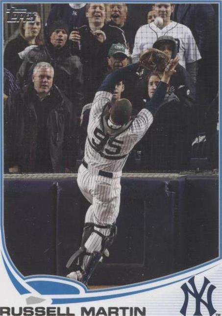 2013 Topps - Out of Bounds Variation Russell Martin #282 for sale ...