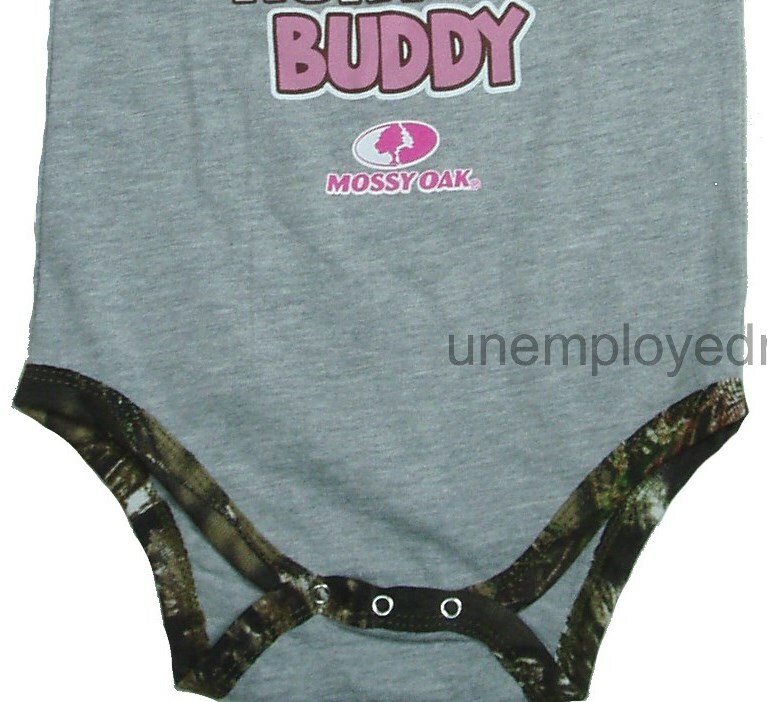 Daddy's Camo Girl Creepers Bodysuits 3 Short Sleeve Shirts Hunting ...