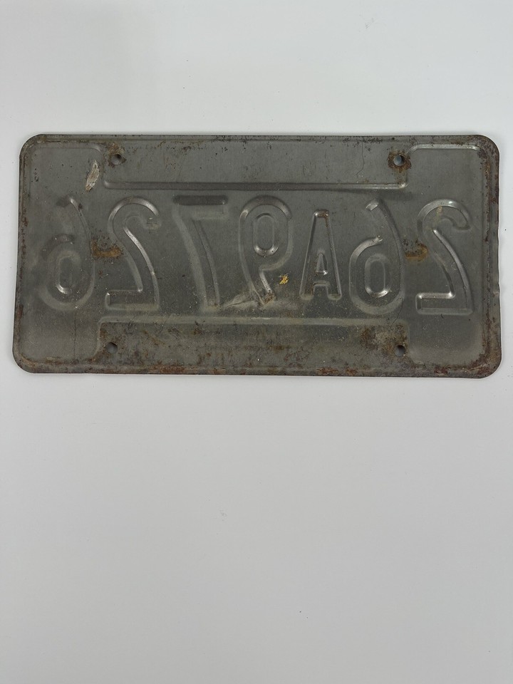 Indiana 1979 INDY RACE CAR GRAPHIC License Plate 26A9726 Man Cave ...