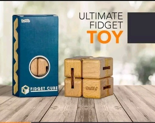 BUNMO Wooden Infinity Cubes - Large Infinity Cube Fidget Toy | eBay