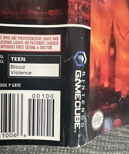 REIGN OF FIRE - NINTENDO GAMECUBE - Cover Art Only : No Game | eBay