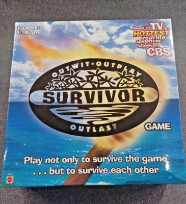 Mattel Survivor Outwit Outplay Outlast Board Game 2000 - See ...