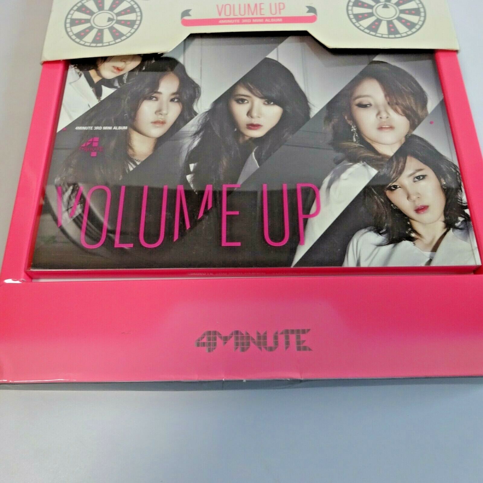 4minute Volume Up Album Cover