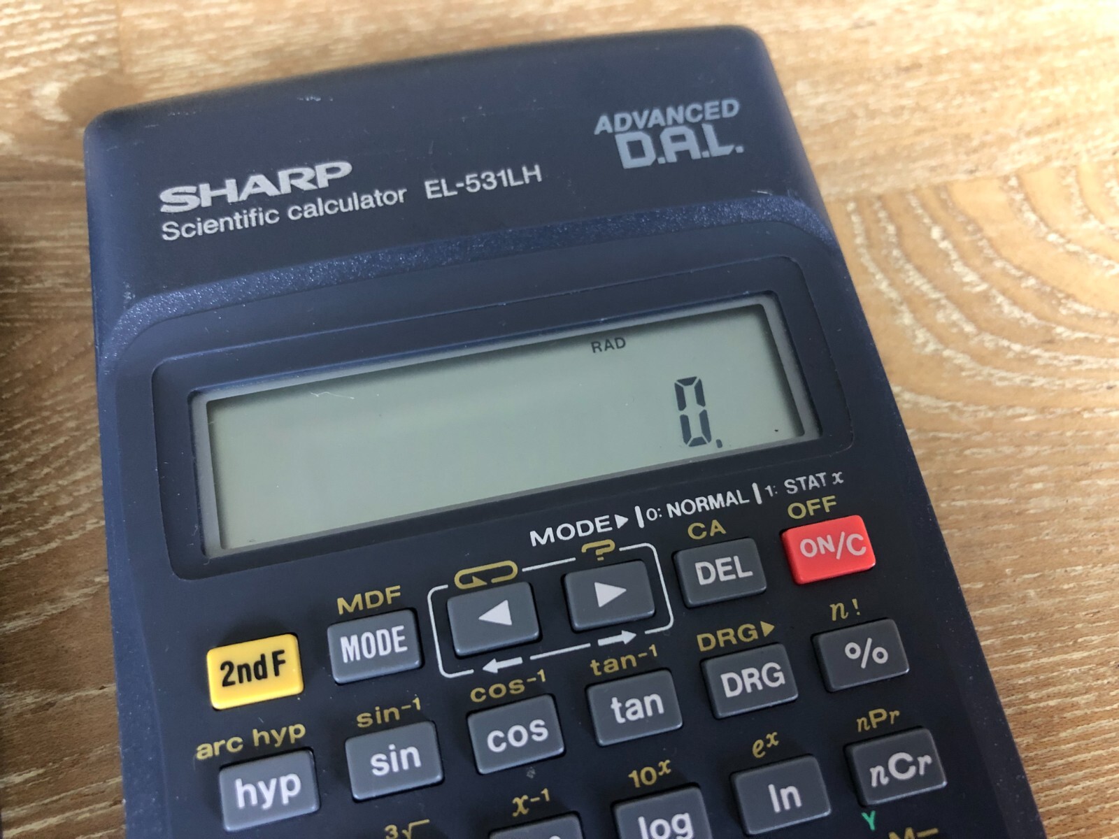 Sharp EL-531LH Scientific Calculator In Black | eBay UK