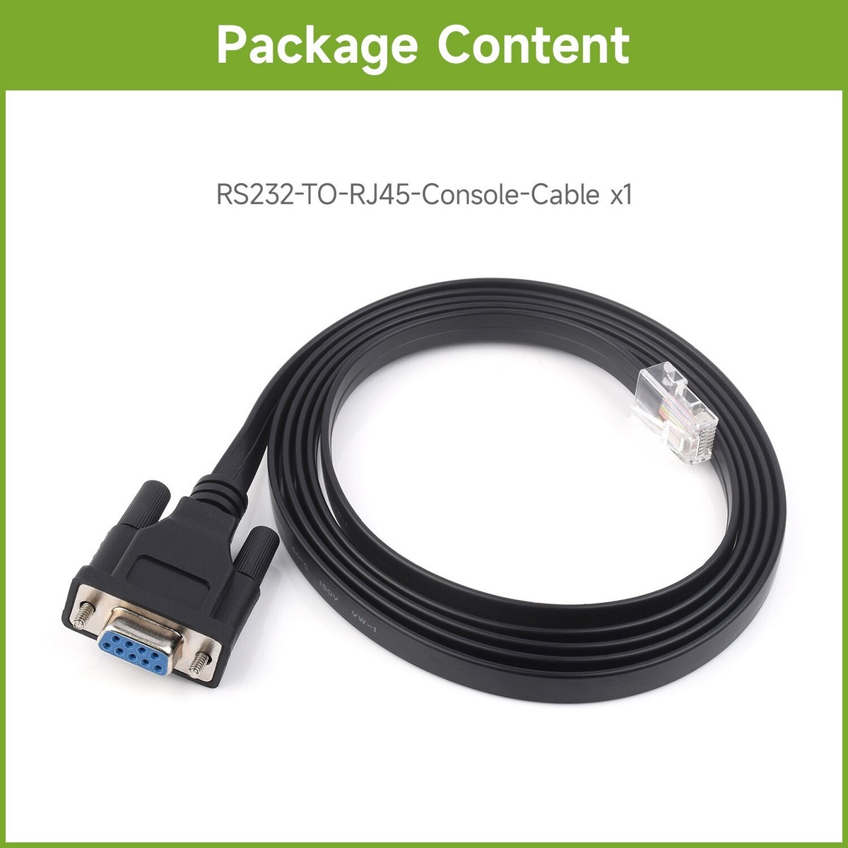 Rs232 To Rj45 Console Cable