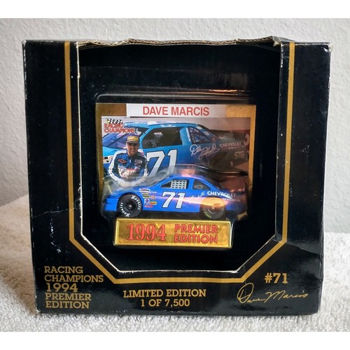 Dave Marcis #71 Chevrolet 1994 Premier Edition 1:64 Die Cast Racing ...