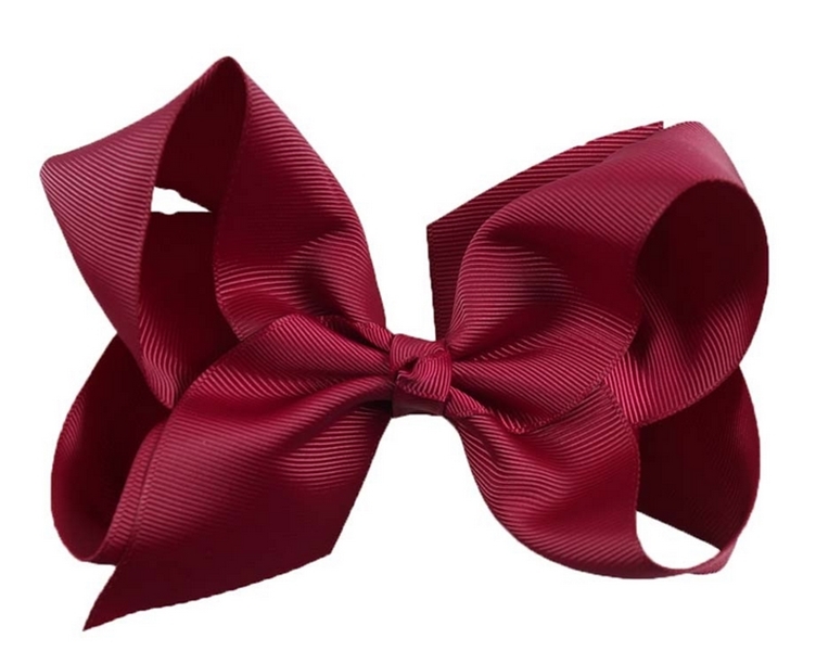 6" Big Bow Hair Bow Pin Alligator Clip Girls Ladies | eBay UK