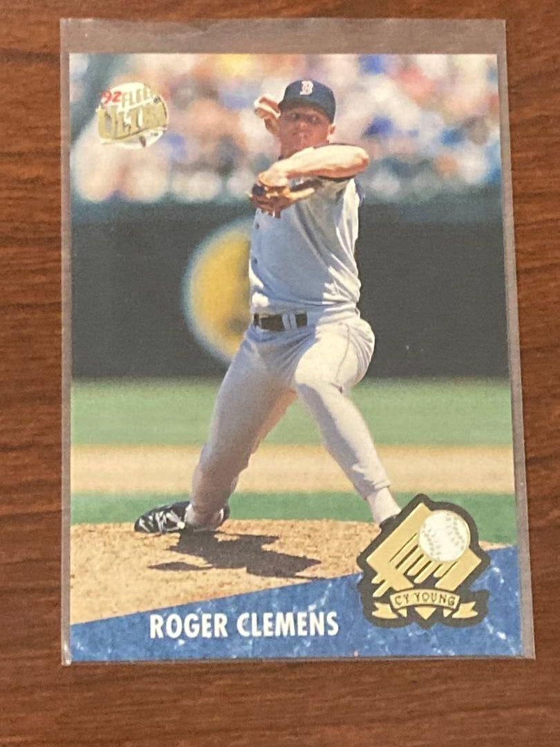 ROGER CLEMENS 1992 FLEER ULTRA AWARD WINNERS BOSTON RED SOX CARD #6 | eBay