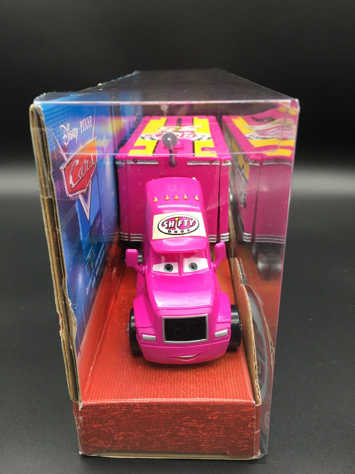 Disney Pixar Cars Shifty Drug Hauler Semi 17 Pink Final Lap US ...