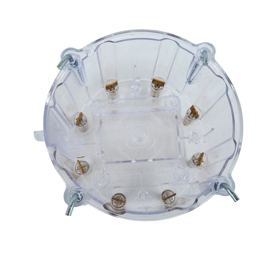 GM HEI Clear Distributor Cap Rotor Set SBC BBC 65K Volt Coil Module ...