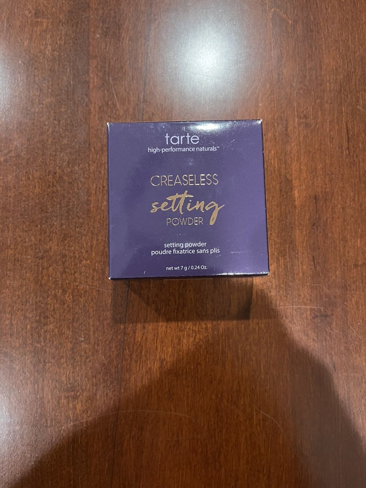 tarte Creaseless Loose Setting Powder In Cinnamon Full Size New In Box ...