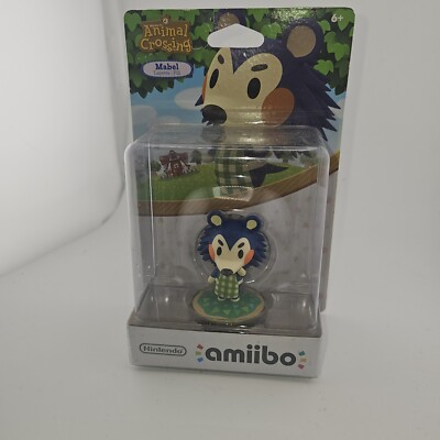 Mabel Amiibo Animal Crossing Series, Nintendo NEW/SEALED! US version ...