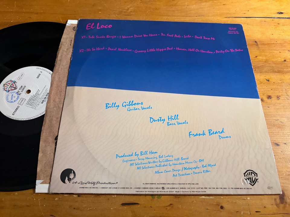 LP ZZ Top – El Loco | eBay