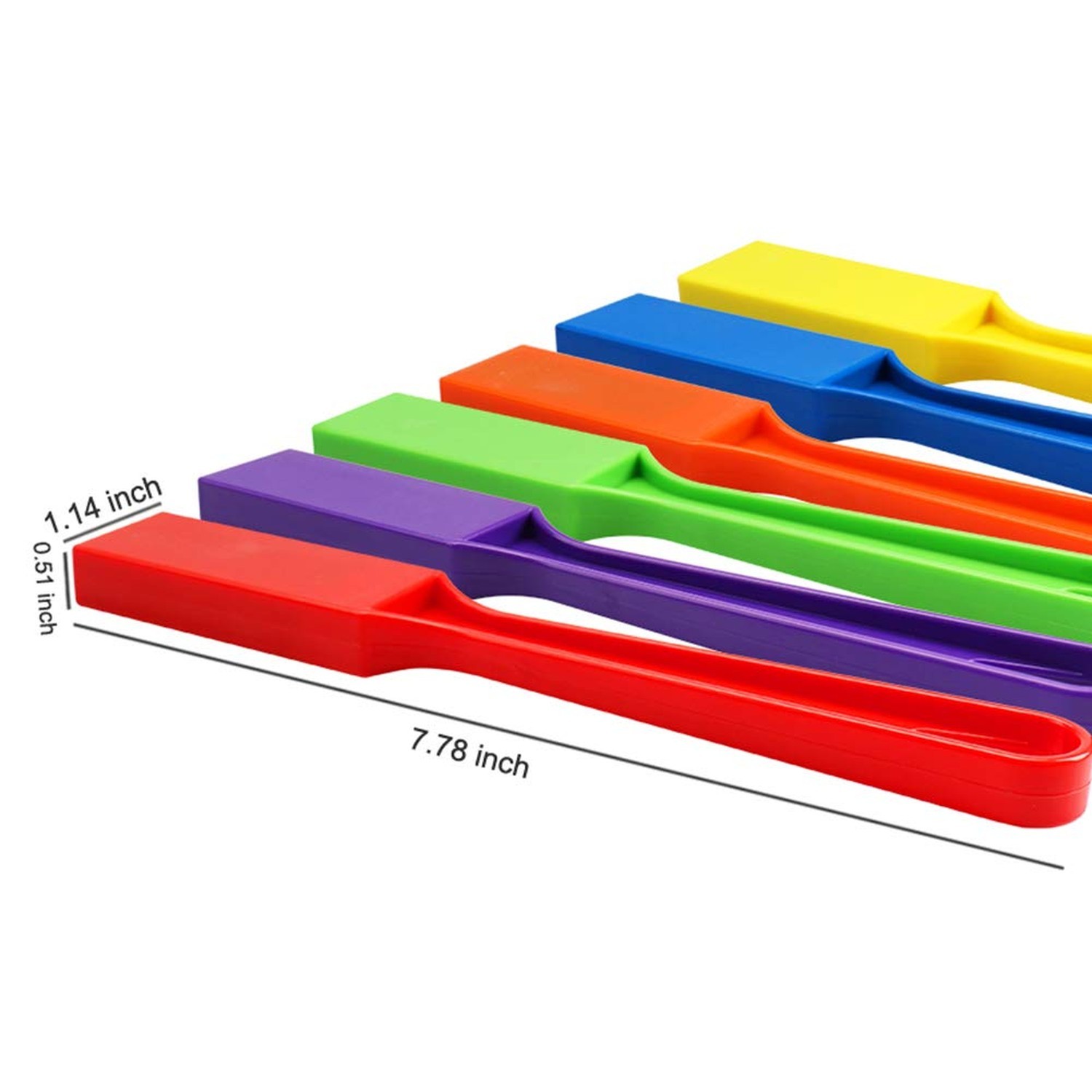 Pack of 6 Rainbow Magnetic Wand Set for Kids with Magnet Bar, Use for ...