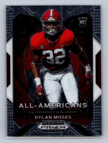 2021 Panini Prizm Draft Picks Collegiate #190 Dylan Moses Rookie ...