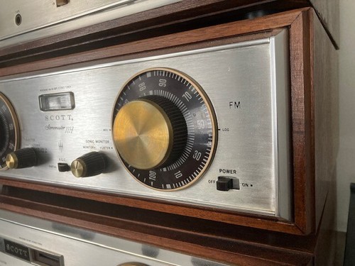 Scott 333B Wideband AM/FM Multiplex Tube Tuner w/ case | eBay