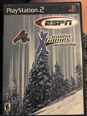 ESPN Winter X Games Snowboarding (Sony PlayStation 2, 2000) 83717200031 ...