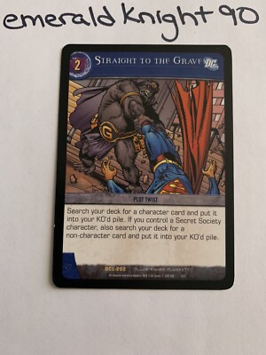 VS System DC Legends Straight to the Grave DCL - 202 | eBay
