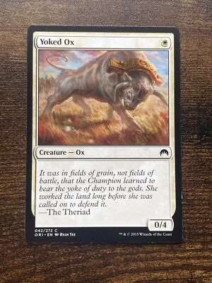 Yoked Ox 042/272 Magic Origins MTG Magic The Gathering D8584* | eBay