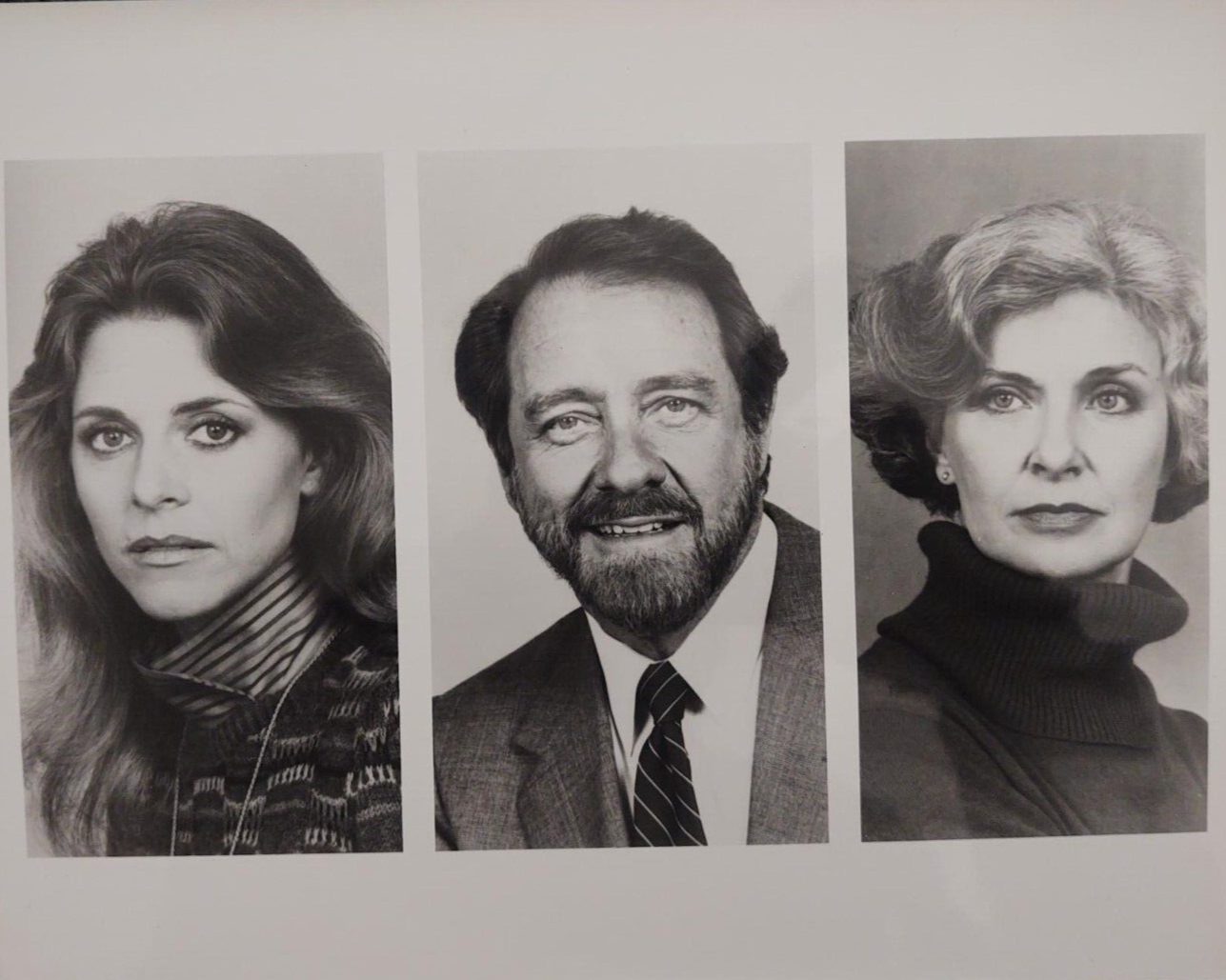 Lindsay Wagner Richard Crenna Joanne Woodward Vintage 8x10 BW Photo ...