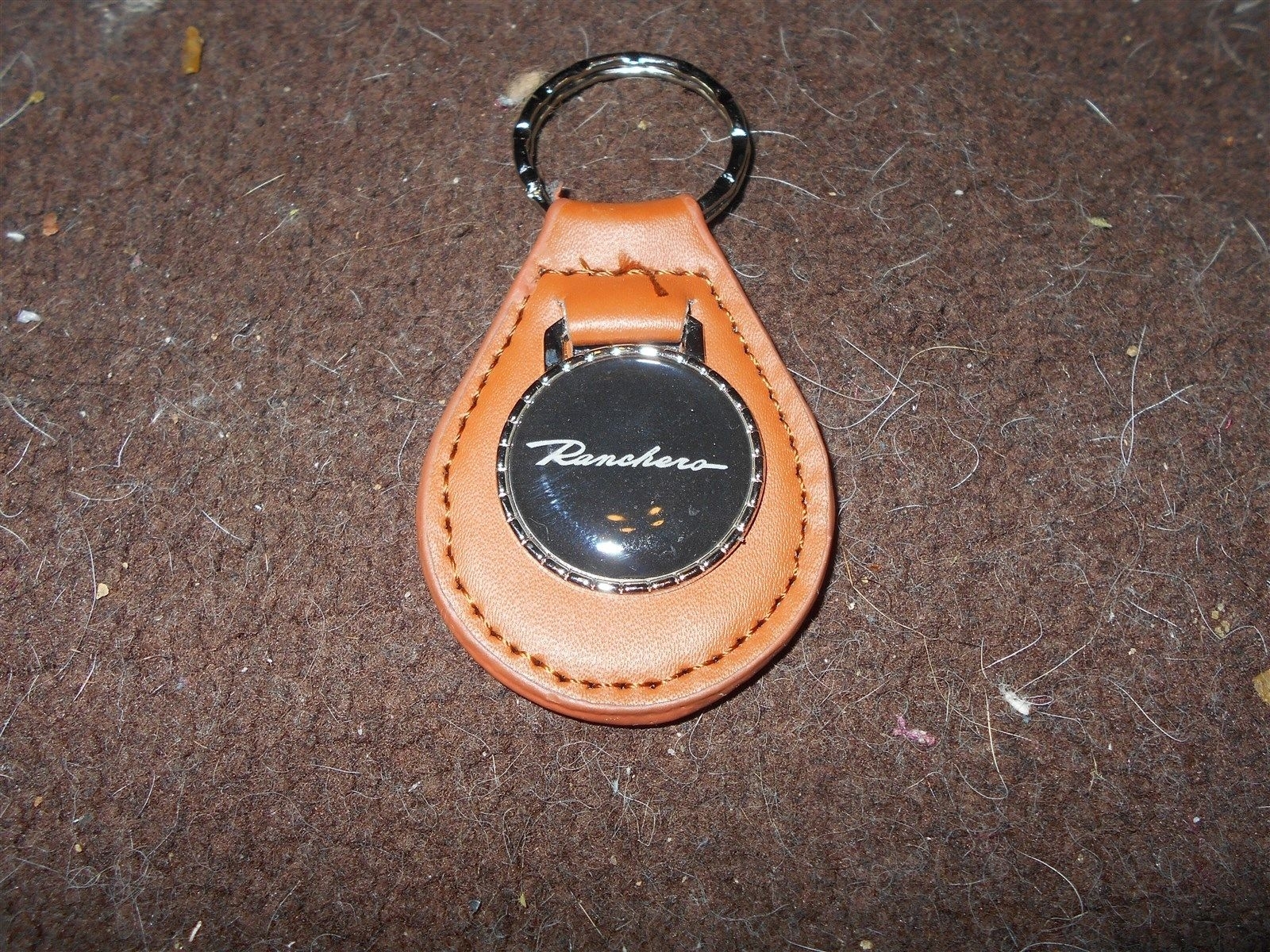 1957 - 1979 FORD RANCHERO "RANCHERO" SCRIPT EMBLEM LOGO KEYCHAIN ...