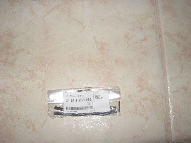 BMW Mini 51317288462 Genuine OEM Upper Molding Stoppers for sale online ...