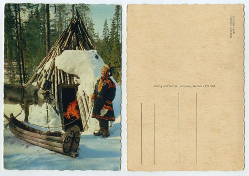 60382 - Suomen Lappi - Trachten - alte Ansichtskarte | eBay.de