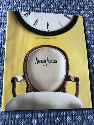 1999 Neiman Marcus Home Spring Home Mail Order Catalog 60 Pages ...