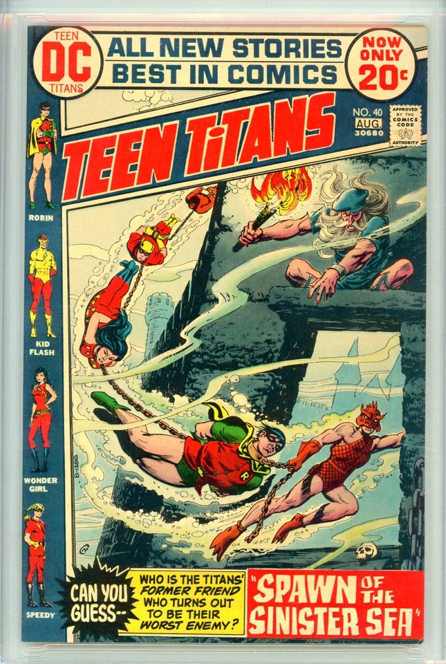 Teen Titans #40 CGC 9.4 - Nick Cardy cover & art - Bob Haney story ...