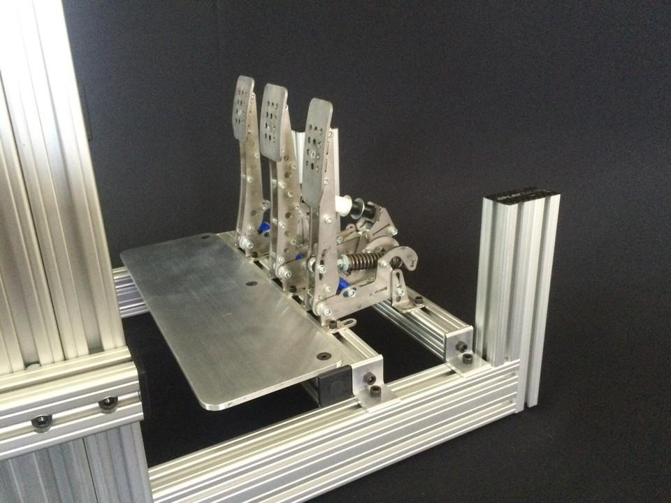 4PLAY RACING Pedal Plate Foot/Heel Rest PLATE ONLY for Sim Rig Cockpit ...