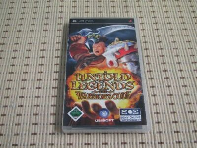 Untold Legends The Warrior´s Code für Sony PSP *OVP* | eBay.de