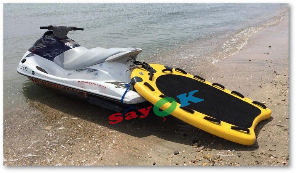 NEW Inflatable Water Floating Jet Ski Sled Board Professional Emergency ...