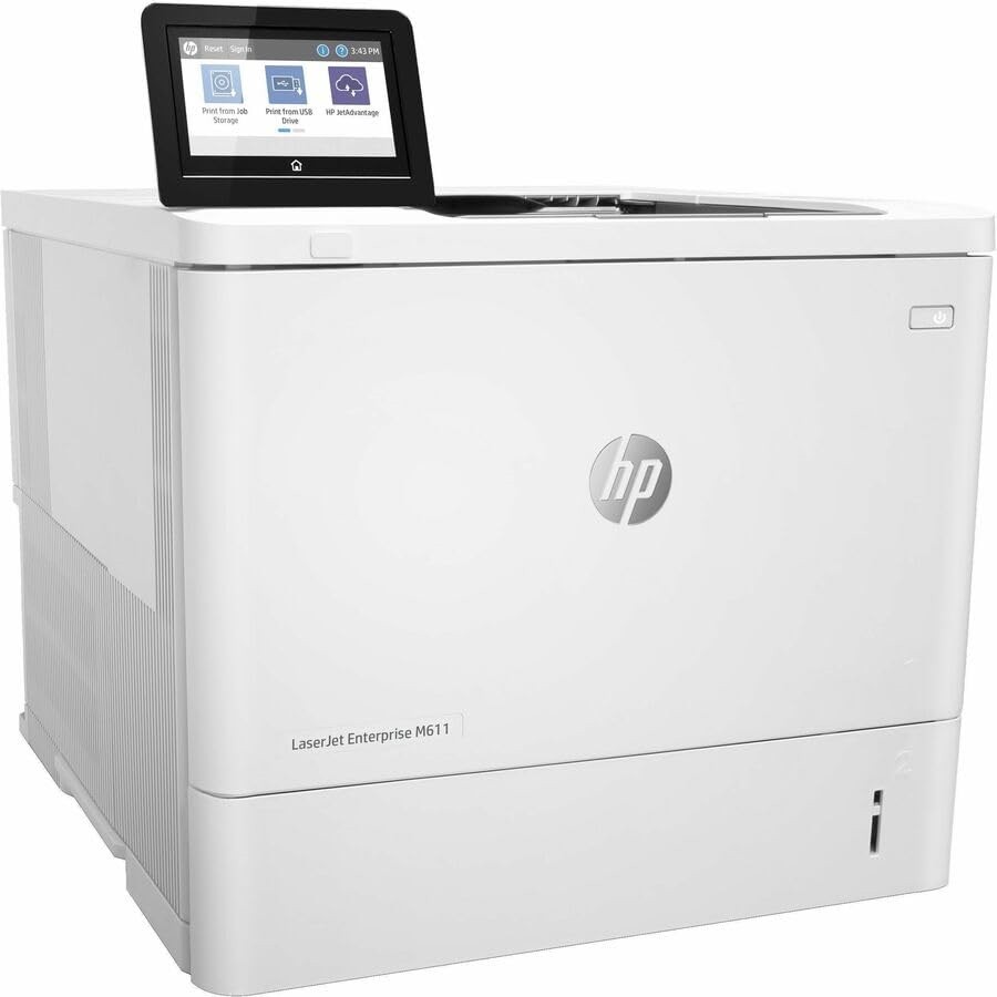 HP LaserJet Enterprise M611 M611dn Desktop Laser Printer Monochrome ...
