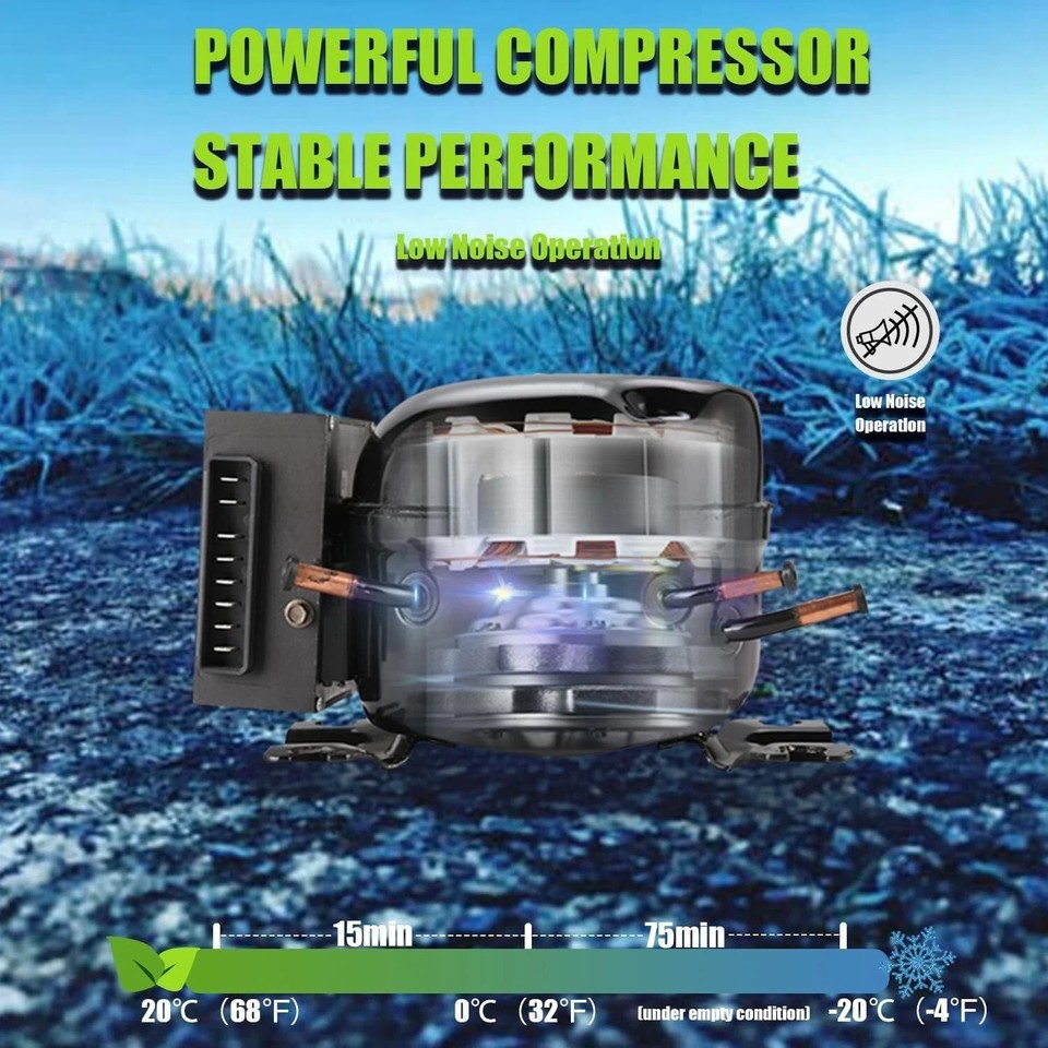 Alpicool C9PT 9L Compressor Car Fridge Freezer Refrigerator 240v 12v ...