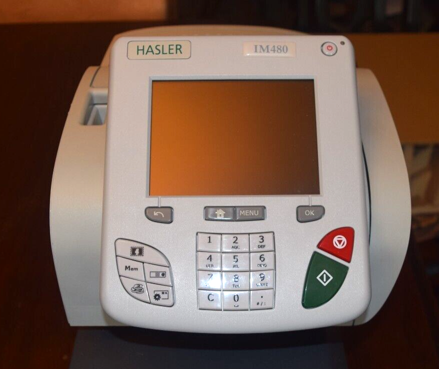 Quadient Neopost Hasler IM480 Mailing Machine. Shipping is 3 boxes. | eBay