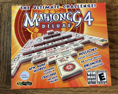 Mahjongg 4 Deluxe PC CD Rom Game | eBay