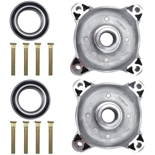 Pair Complete Front Wheel Hub Service Kit Updated Version for Polaris ...