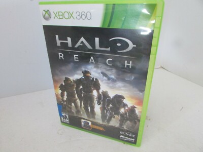 XBOX 360 VIDEO GAME HALO REACH DISC - CASE - MANUAL | eBay