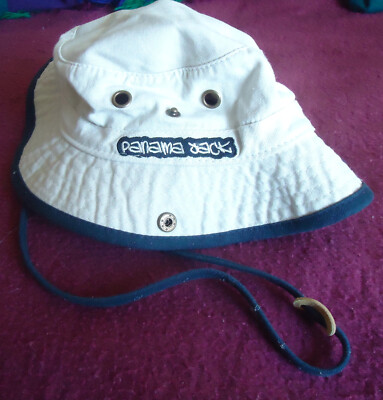 Panama Jack Bucket Hat Beach Sun Golf Fisherman Chin Strap Unisex 4-6X ...