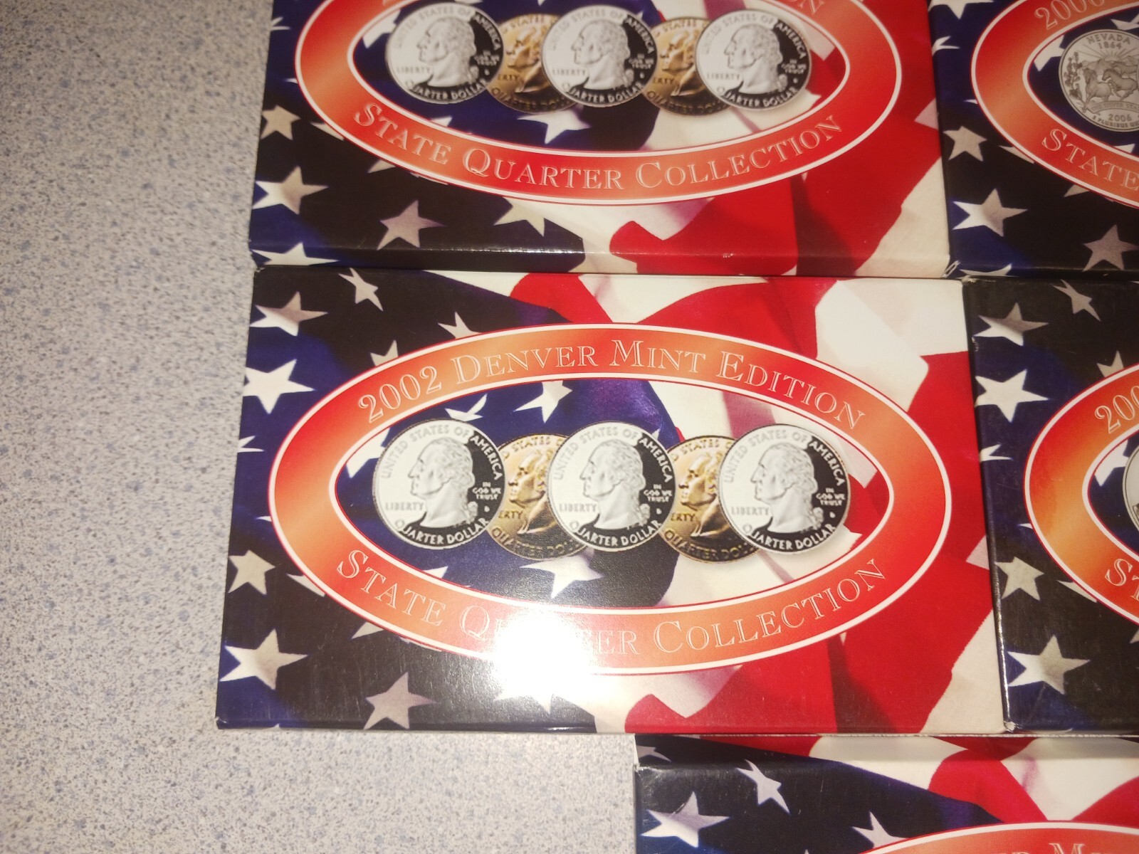 2000 01 02 03 06 07 08 DENVER MINT EDITION STATE QUARTER COLLECTION | eBay