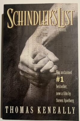 SIGNED Schindler's List by Thomas Keneally VG Oskar WWII Poland ...
