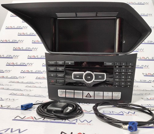 Mercedes E class 212 coupe 207 CLS Command NTG 4.5 navigation system ...