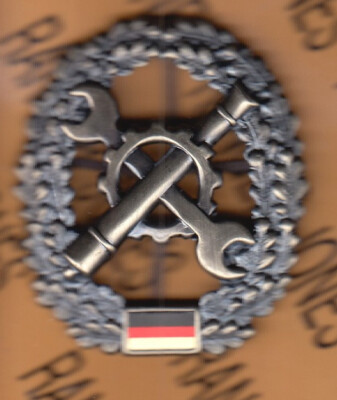 BRD German Army Maintenance Personnel Troops 2" beret badge | eBay