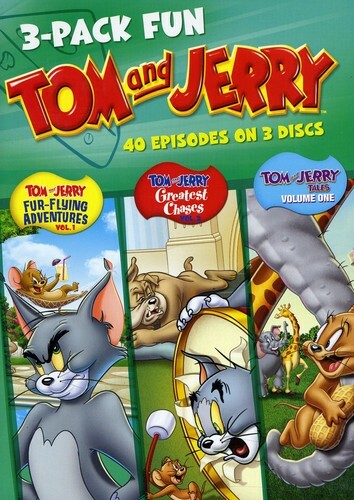 Tom and Jerry: 3-Pack Fun (DVD) for sale online | eBay