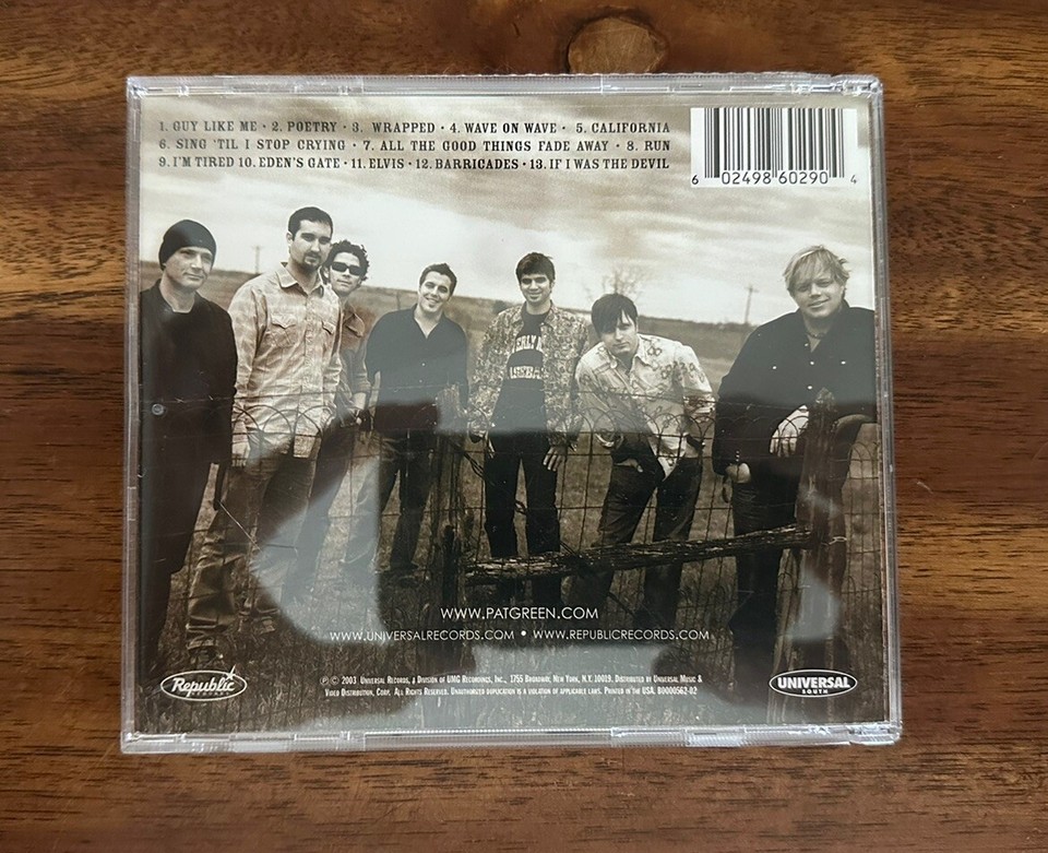 Wave on Wave by Pat Green (CD, Jul-2003) FREE SHIPPING 602498602904| eBay