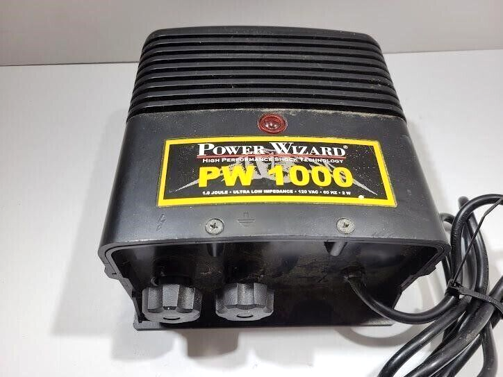 Power Wizard PW1000 Electric Fence Energizer AC Powered Tested Working ...